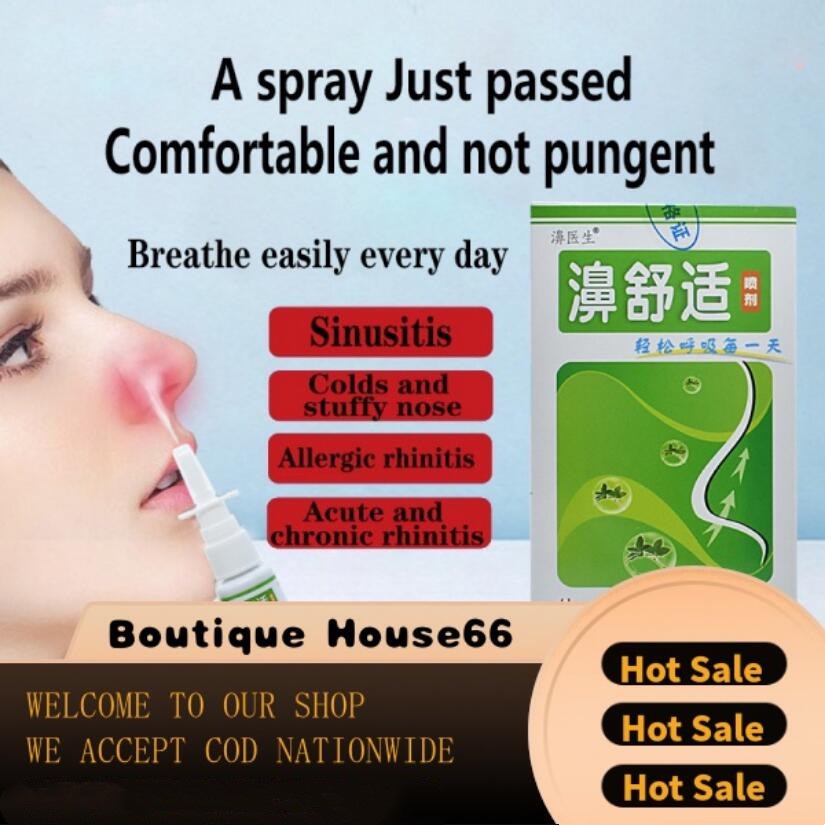 Nasal Spray Chronic Rhinitis Sinusitis Spray Herbal Spray Rhinitis ...