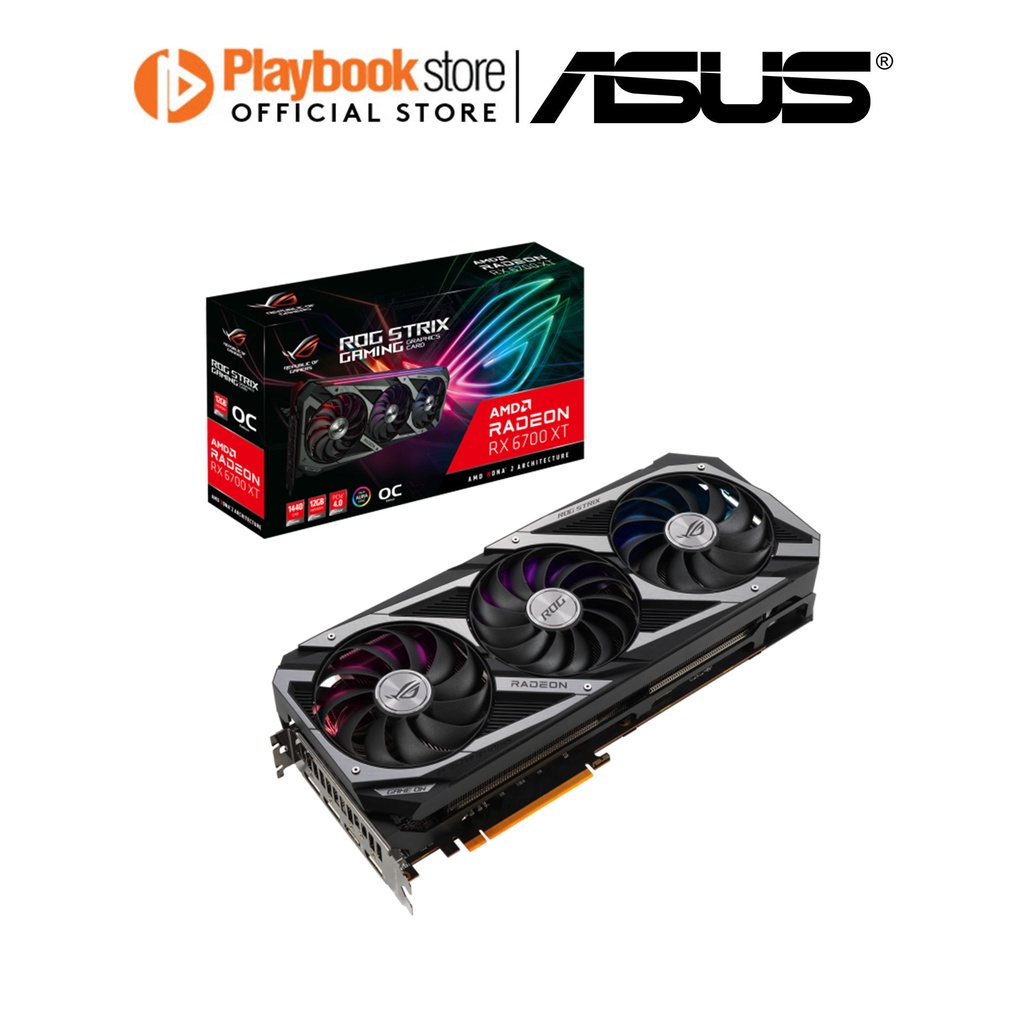 ASUS Rog Strix Radeon Rx 6700 Xt Oc Edition 12Gb Gddr6 Video Card (Rog ...