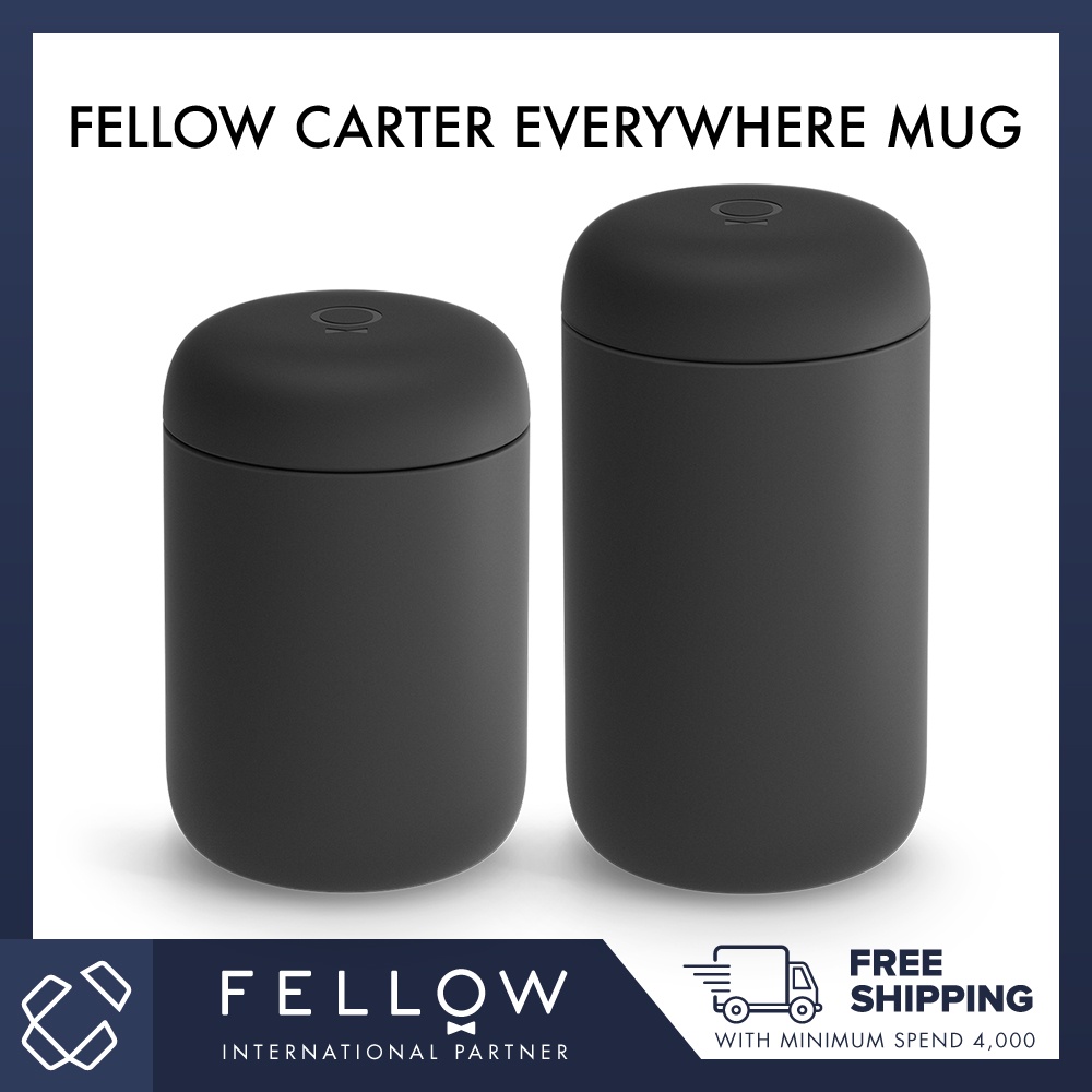 Fellow Carter Wide Mug 12oz and 16oz | Ceramic Coated Inside | Vacuum ...