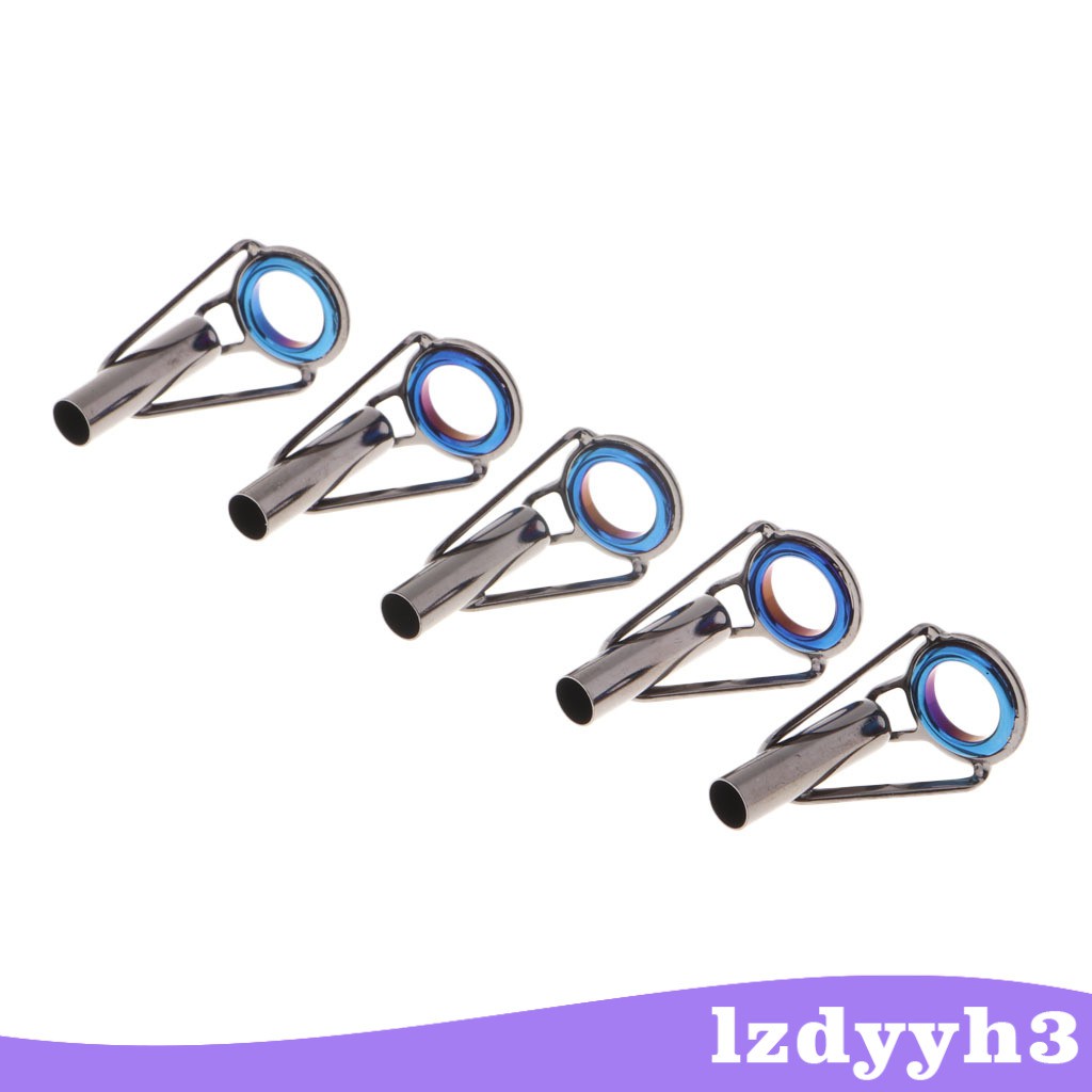5pcs Fishing Rod Guides Repair Casting Rod Tip Tops | Shopee Philippines