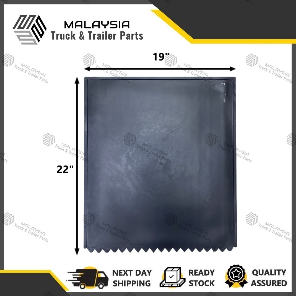 UNIVERSAL 4X4 MUDFLAP 19” x 22” 3 TAN TON LORRY TRAILERS VAN TRUCKS ...