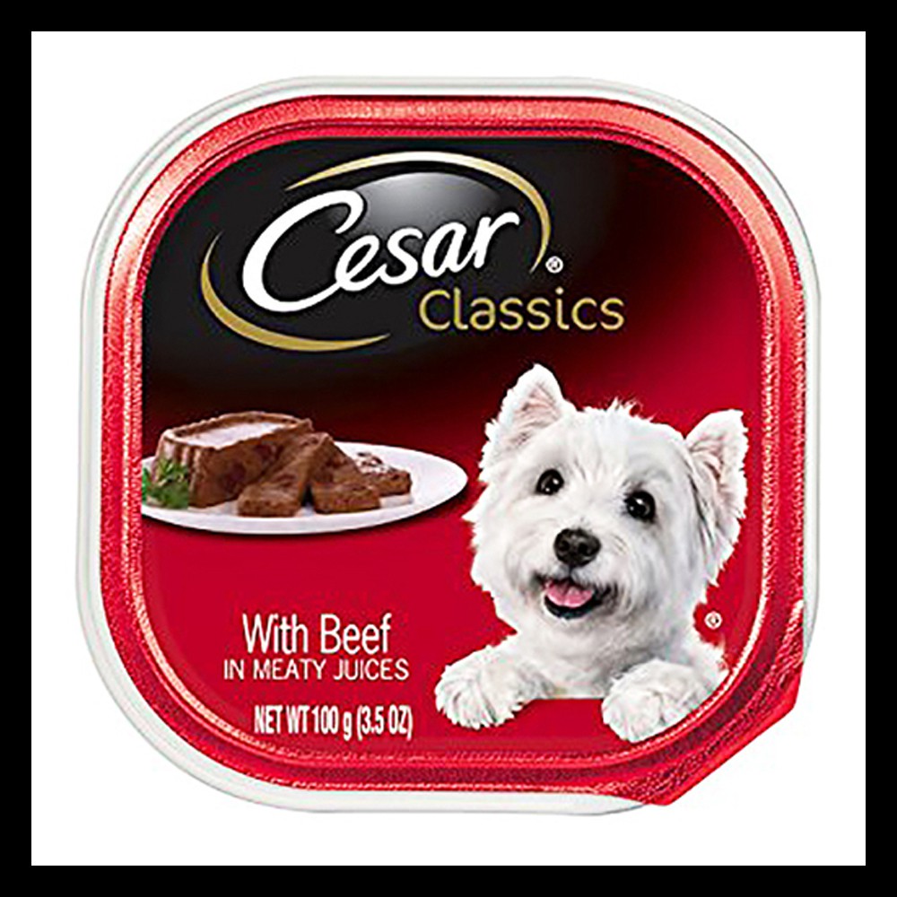 Cesar Classics Canine Cuisine with Beef 100g | Shopee Philippines