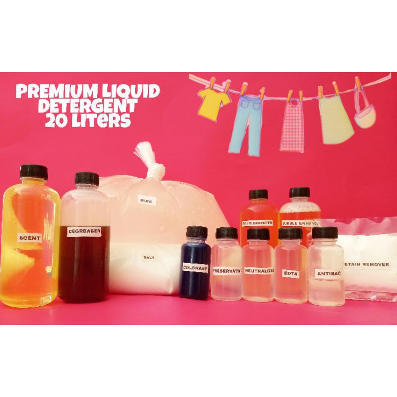 PREMIUM LIQUID DETERGENT BIG ( 10 KITS ) | Shopee Philippines