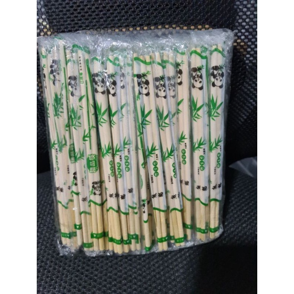 Bamboo Chopstick 100pairs per pack | Shopee Philippines