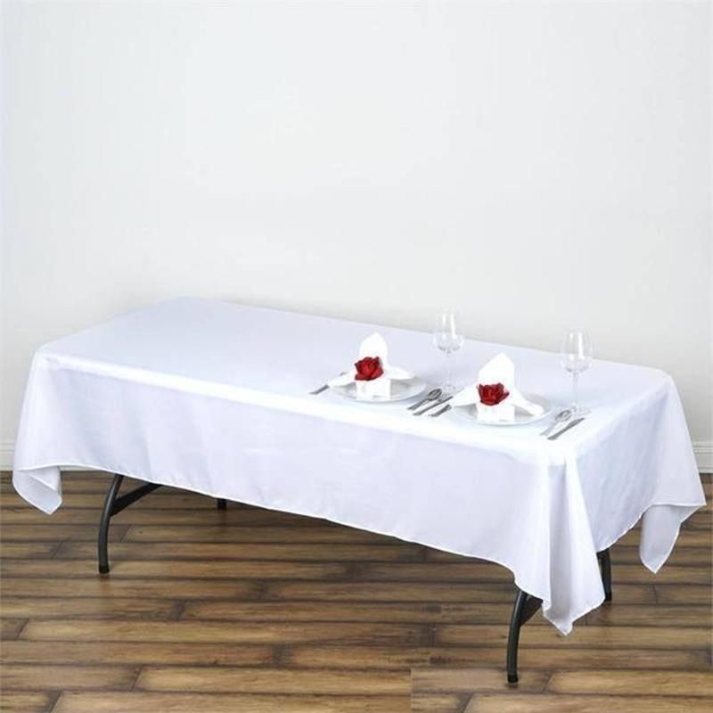 Rectangular Plain TABLE CLOTH for Catering/Occasions(GEENA FABRIC ...