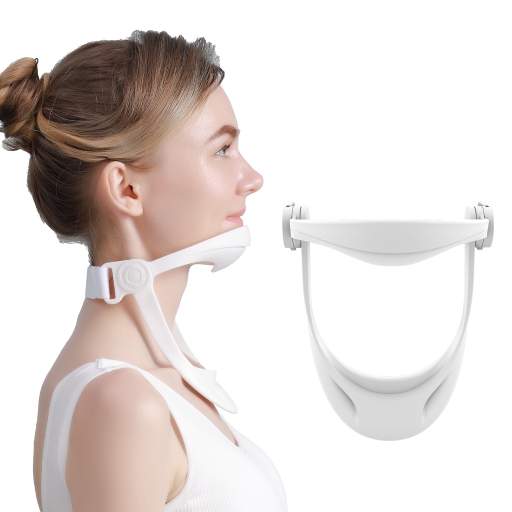 Adjustable Neck Brace for Pain Relief Cervical Traction Device Posture ...