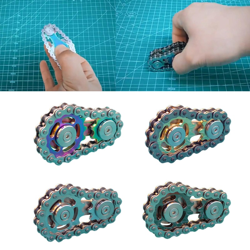 DIGNIT Anti-Anxiety Sensory Toy Portable Twisty Chain with Simple ...