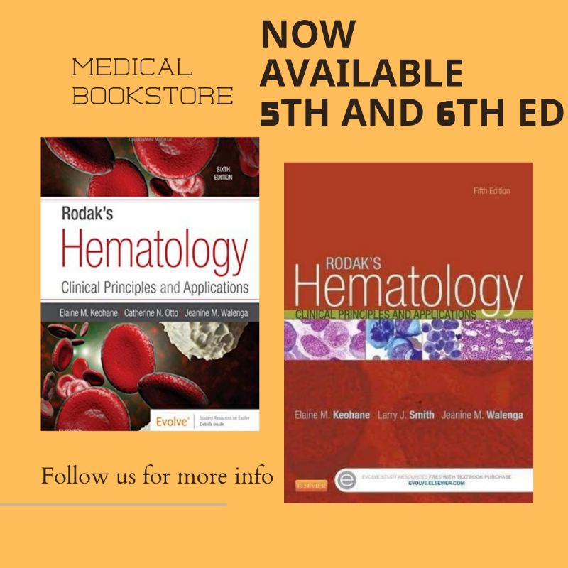Rodak's Hematology 5th and 6th Edition | Shopee Philippines
