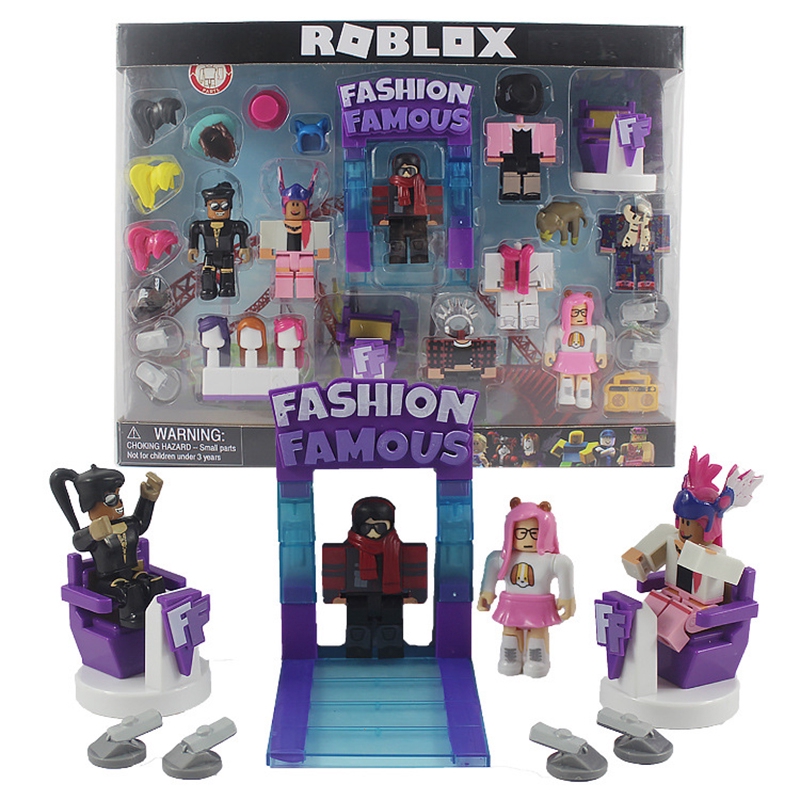 8 PCS Roblox Game Character Accessory Catwalk Roblox Action Figure Kids Gift Toy Collection N2MY ...
