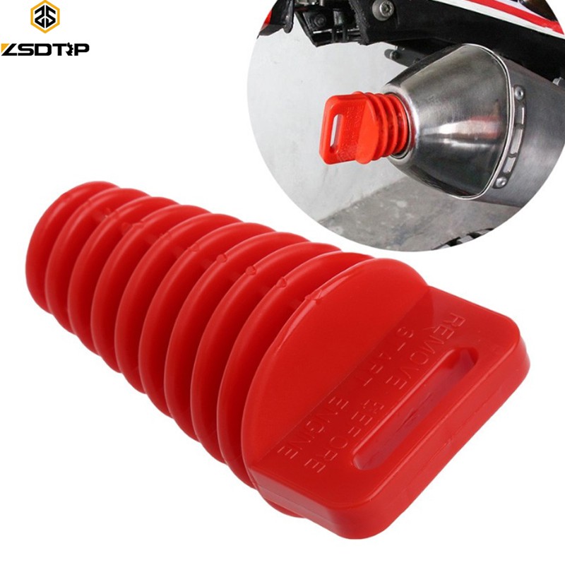 ZSDTRP Exhaust Muffler Silencer Wash Plug Universal Waterproof For Dirt ...