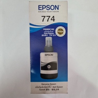 Epson Genuine 774 Pigment Black 140ml Ink for M100/M200 T7741 | Shopee ...