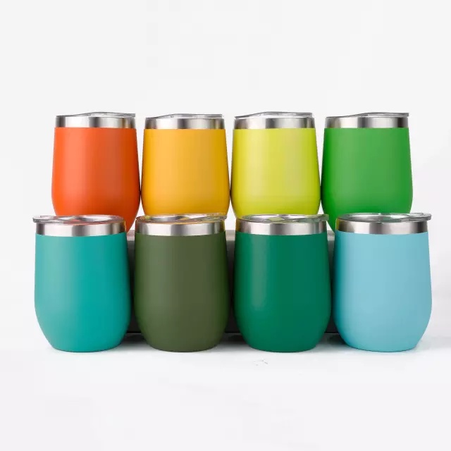 Personalized Insulated Matte Egg Shaped Mug Cup Tumbler for Birthday ...