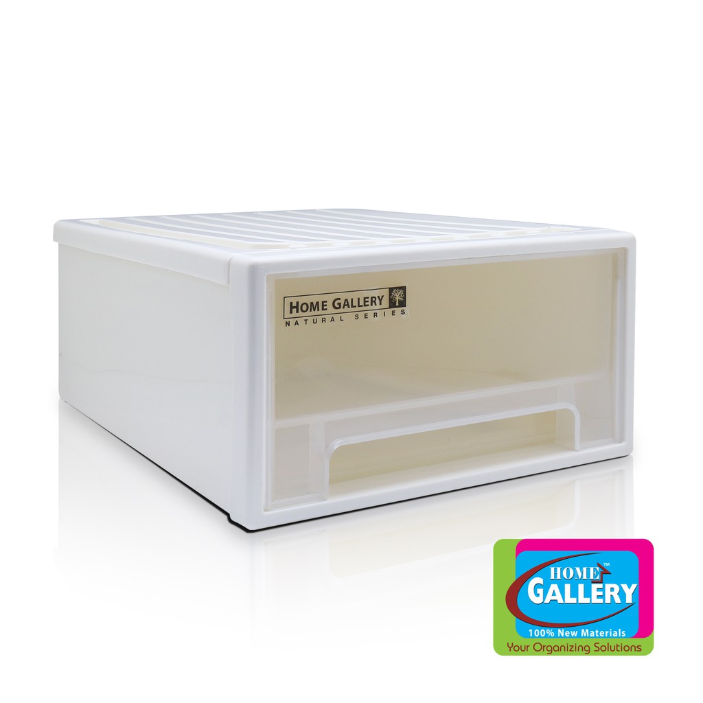 Home Gallery Stackable Single Drawer | L30.5 x W22.2 x H12cm | Shopee ...