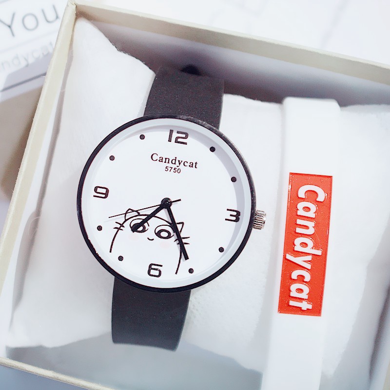 Ins Women's Watches Cute Cat Eyes Jelly Watches Women | Shopee Philippines