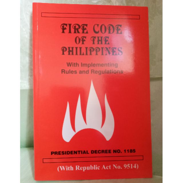 FIRE CODE OF THE PHILIPPINES | Shopee Philippines
