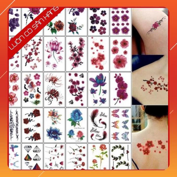 Beautiful little mini tattoo temporary back hand stickers for men and ...