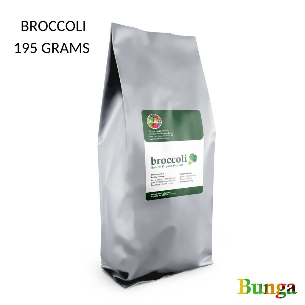 Bunga Broccoli Powder, 195 grams | Shopee Philippines