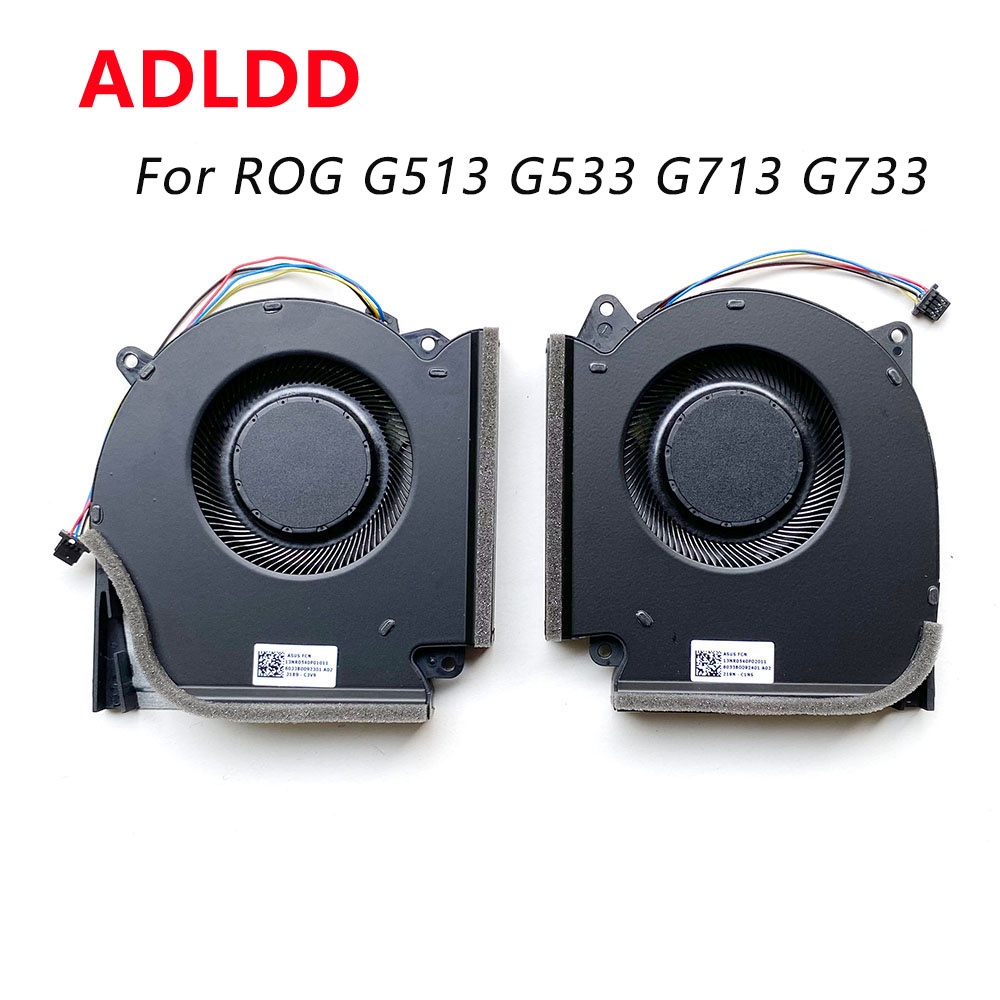 Laptop CPU GPU Cooling Fan Cooler ASUS ROG Strix G15 G513 G533 G17 G713 ...