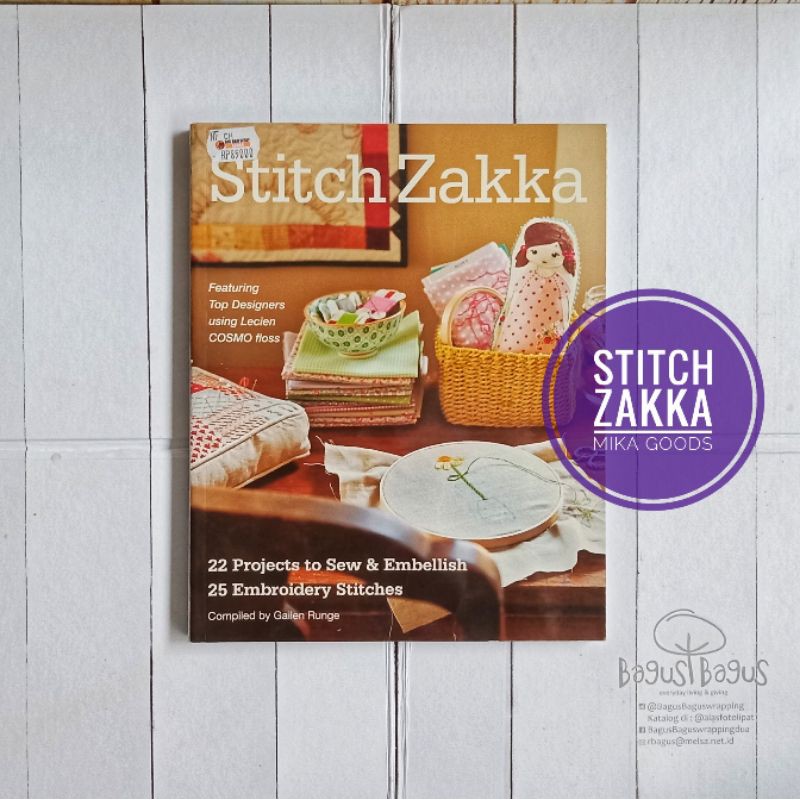Stitch Zakka (preloved Craft Book) | Shopee Philippines