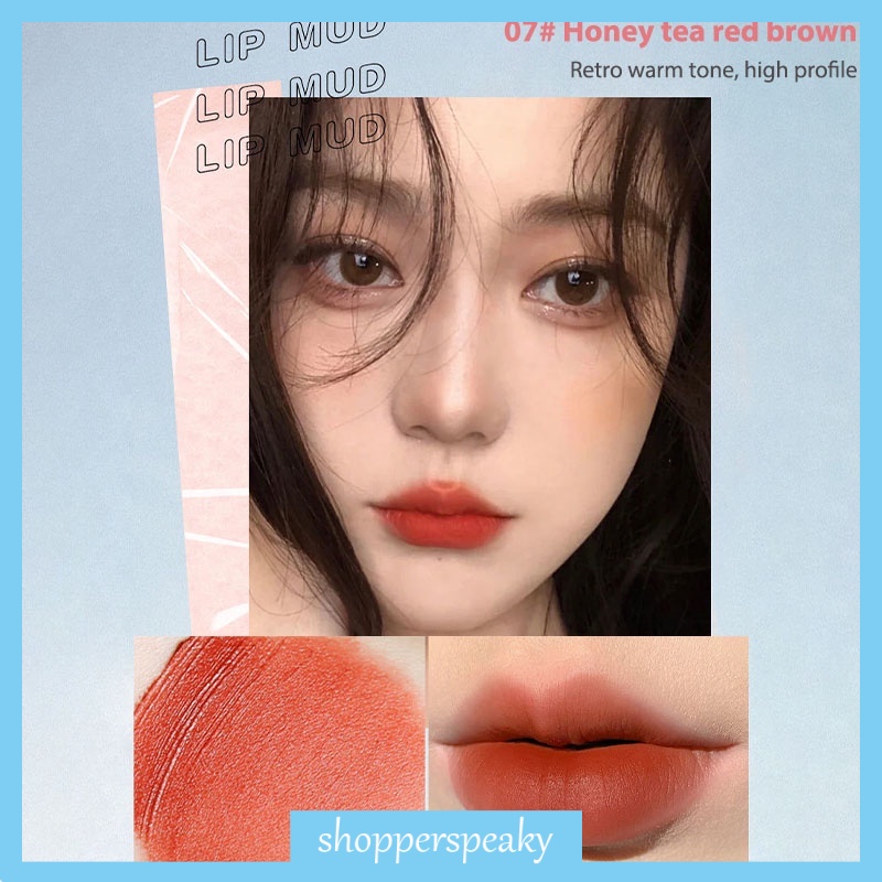 Airy Lip Glaze Matte Velvet Soft Fog Lipstick Permanently Whitens ...