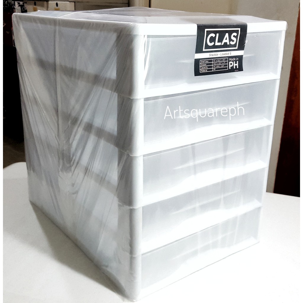 Clas Stackie Loaded Drawer 5 Layer Storage Organizer Fit up to Long ...