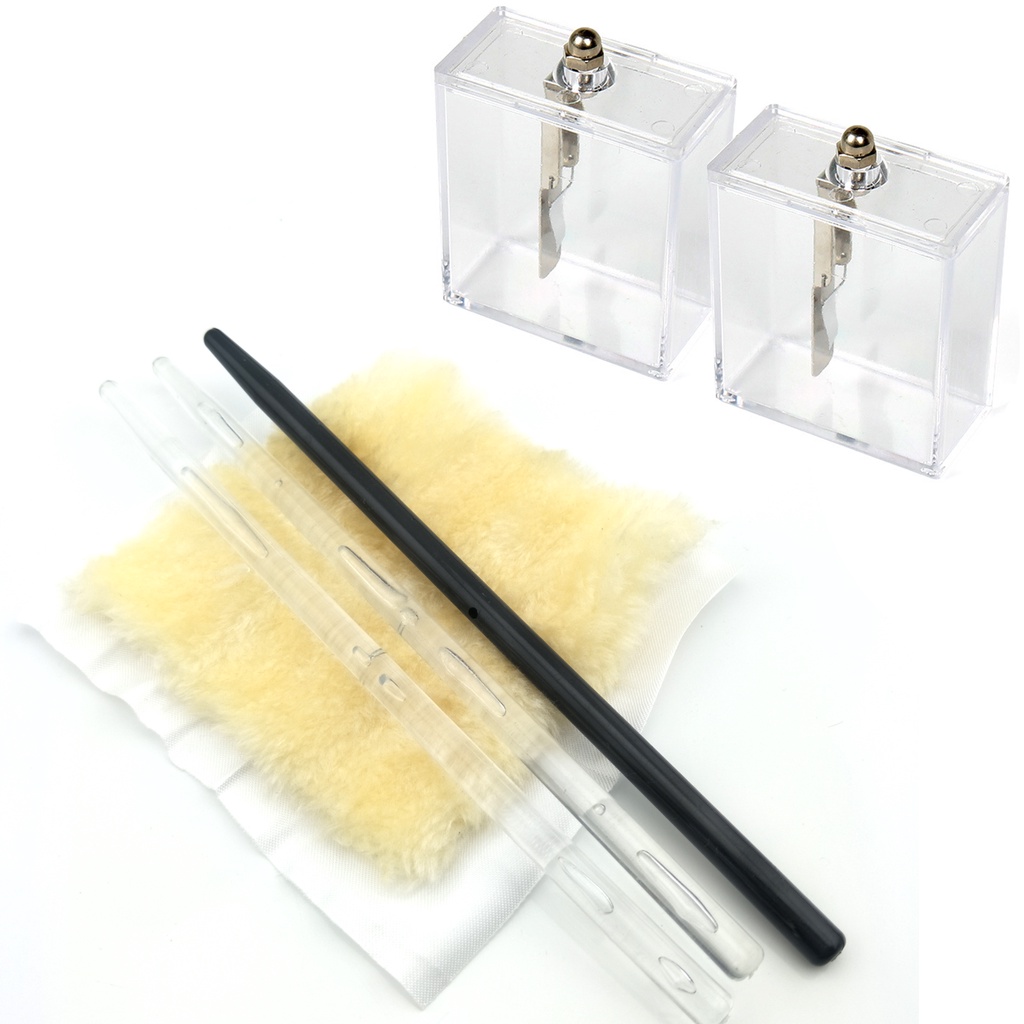 Physic Lab Plastic & Rubber rod Silk Foil Electroscope Static ...