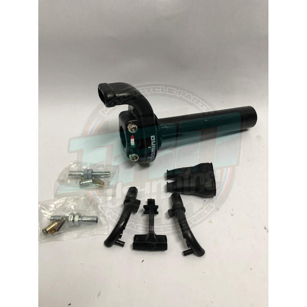 Domino quick throttle 10A/ braided cable / switch tfx FOR NMAX PCX ...