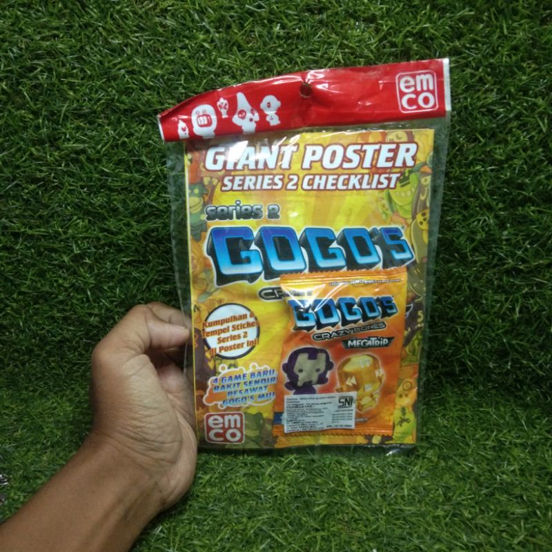 Giant poster gogos gogo's crazy bones megatrip series 2 emco Toys ...