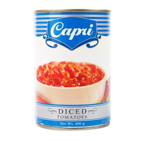 Capri Diced Tomatoes 400 grams | Shopee Philippines