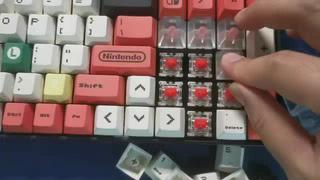 Amerteer 10Pcs Transparent ABS Keycaps Mechanical keyboard Matte ...