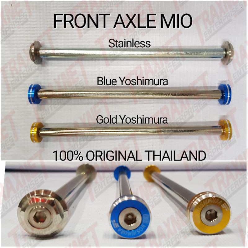 TRAXNET - FRONT AXLE MIO ORIGINAL THAILAND | Shopee Philippines