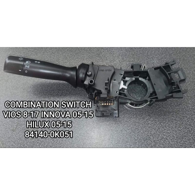 Combination Switch for Toyota Vios 08-17, Innova 06-15, Hilux/Fortuner ...