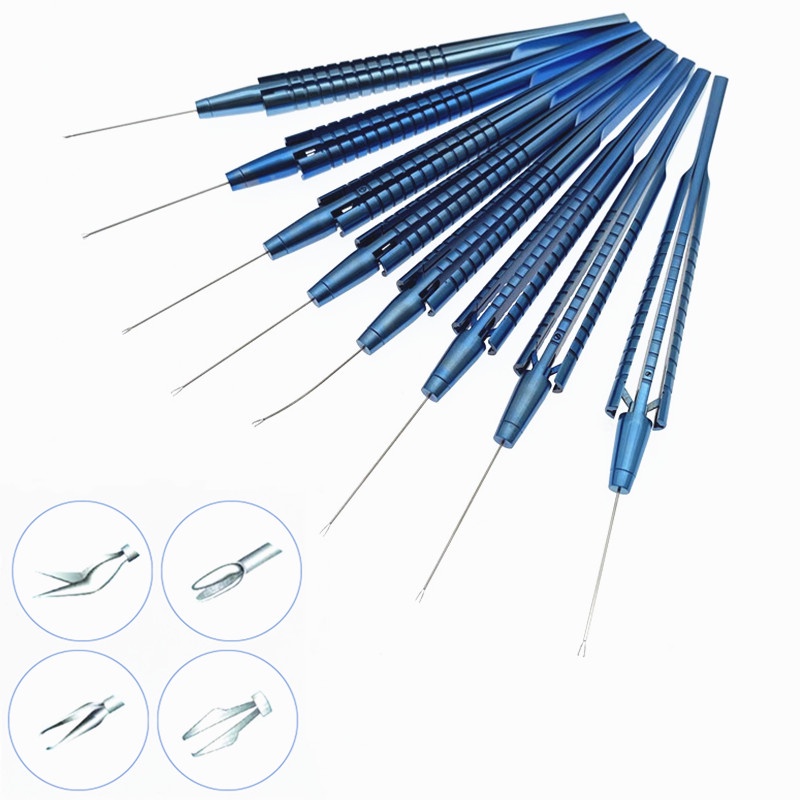 Ophthalmic Serrated forceps Retinal Capsulorhexis forceps Scissors ...