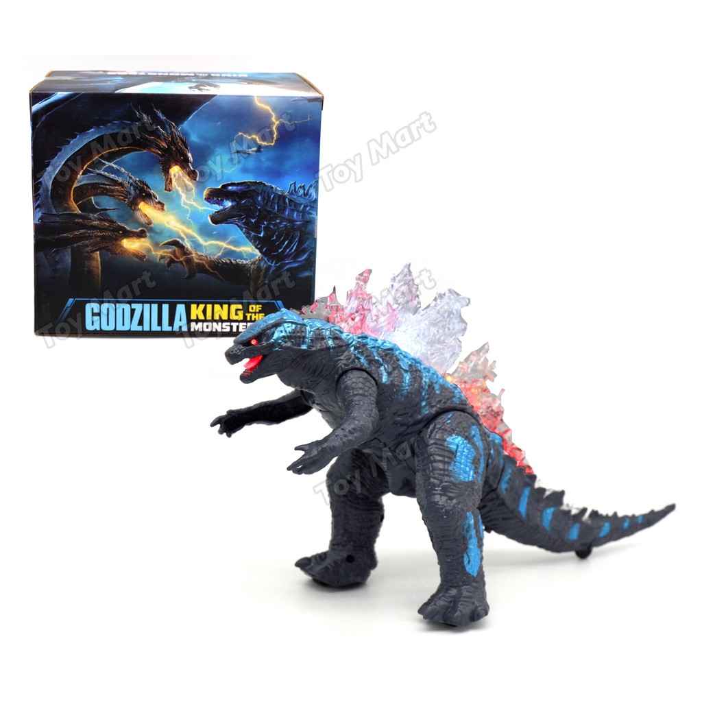 Godzilla Shin LED Light Glowing Spin Action Figure w/ Light Sound King ...