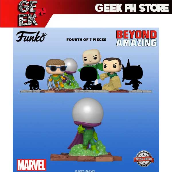Funko POP Deluxe: Marvel SNSTR 6- Mysterio Special Edition Exclusive ...
