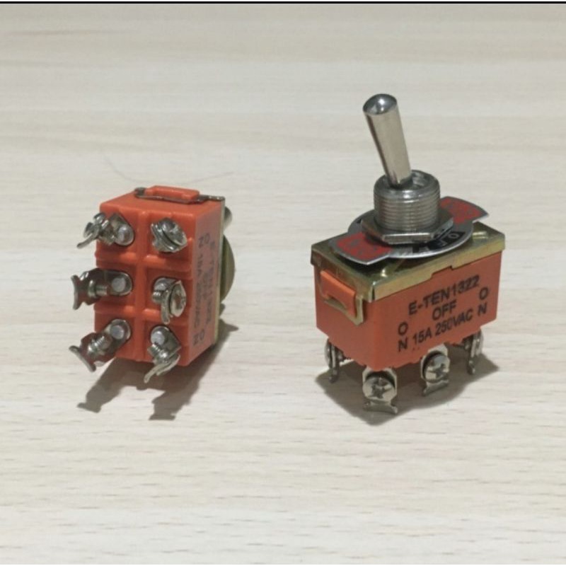 Togle switch togle switch 6pin on off on | Shopee Philippines