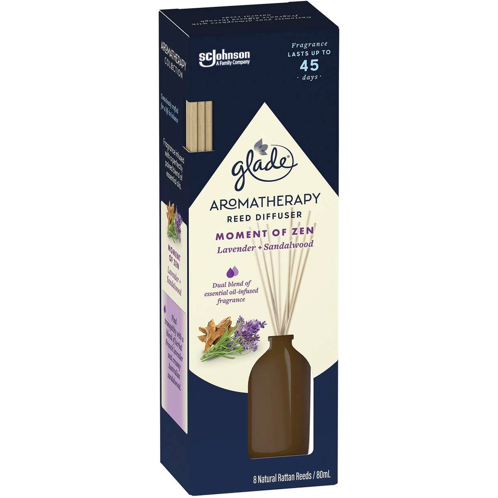 Glade Aromatherapy Reed Diffuser - Lavender 80ml | Shopee Philippines