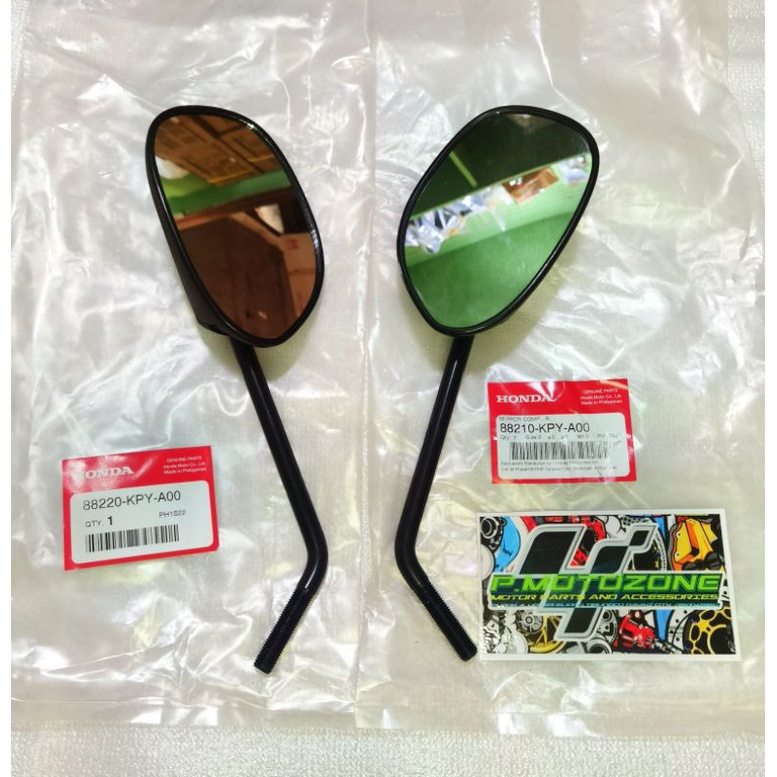 Side mirror/Rear view mirror Xrm 125/Xrm 110/Wave 100 Honda Genuine ...