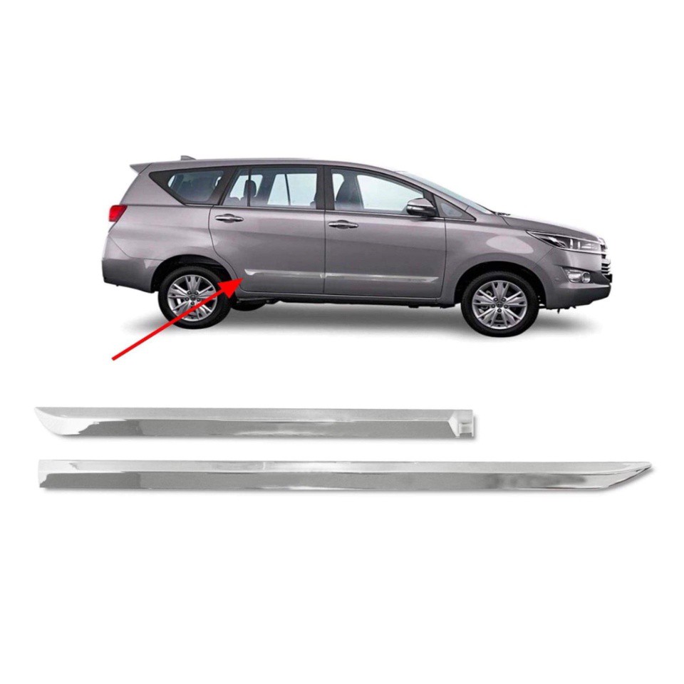 Toyota Innova 2016-2025 Side moulding / Door cladding Thailand Made ...