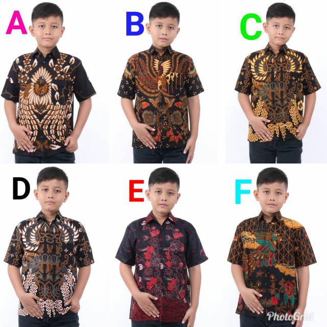 Batik Children Guys / Clothes Batik Boys / Batik Children | Shopee ...