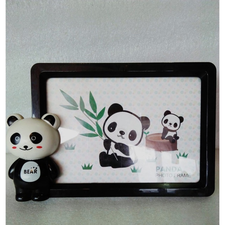Panda motif Photo Frame | Shopee Philippines