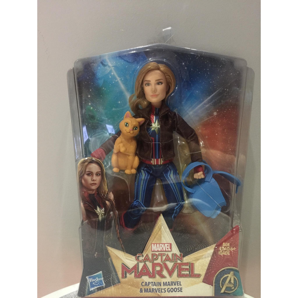 SALE OLD STOCK Marvel Movie Captain Marvel Super Hero Doll Goose The ...