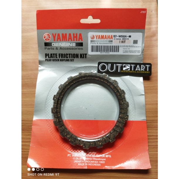 Yamaha Sniper Classic 135 (HC) Clutch Lining Set | Shopee Philippines