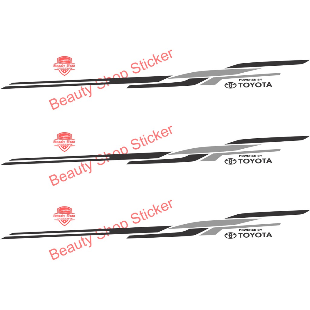 Best sticker cutting sticker for toyota innova calya avanza rush agya ...