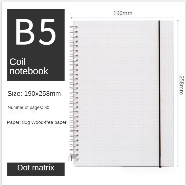 Special Price Easy Styled Student Office Notebook/ Grid/ Blank/ Line/ Dot /A5 B5 A6 Loose-Leaf ...