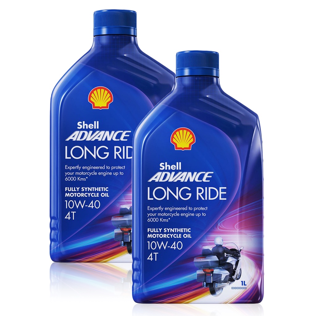 Shell Advance 4T Long Ride 10W-40 1Liter SETOF2 PROMO | Shopee Philippines