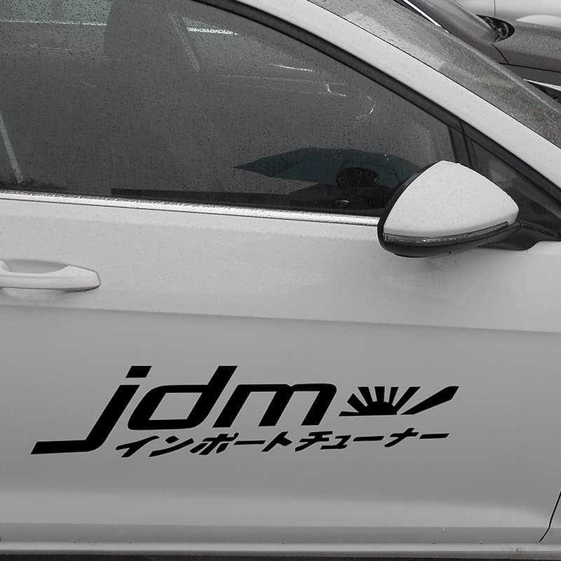 Jdm car cutting stickers, cool car door stickers | Shopee Philippines