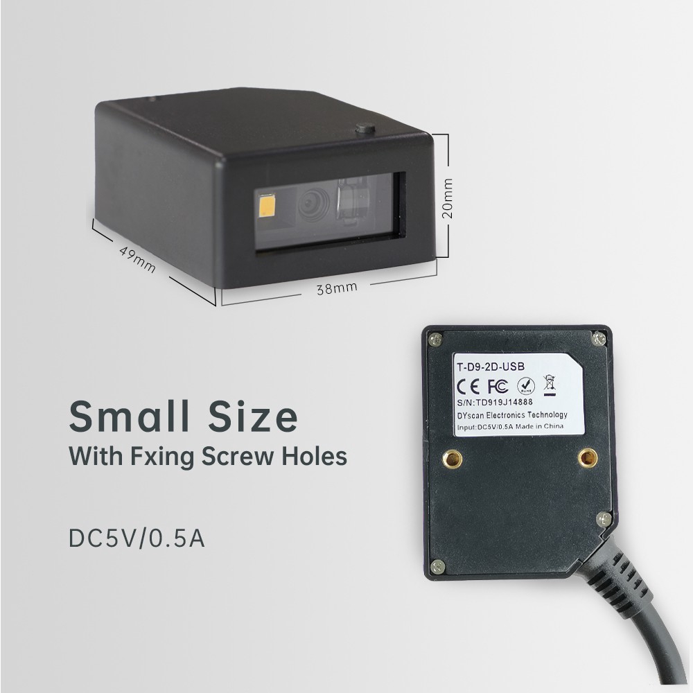 Embedded 1D 2D Barcode Scanner Reader Module CCD Bar Code Scanner ...