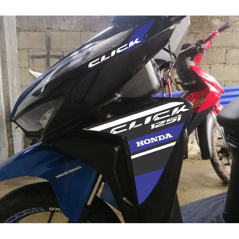 Honda Click 125 Front Side Decals (Pair) | Shopee Philippines