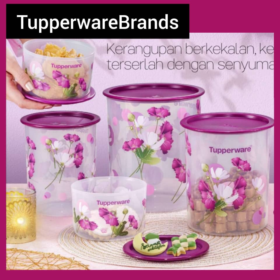 Tupperware Royal Bloom One Touch/kedap udara | Shopee Philippines